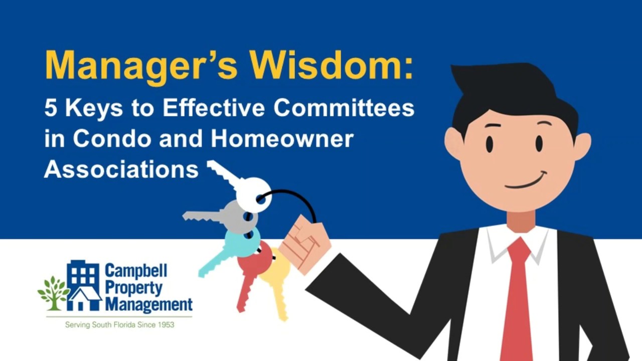 5 Keys To Effective Committees In Condo And Homeowner Associations