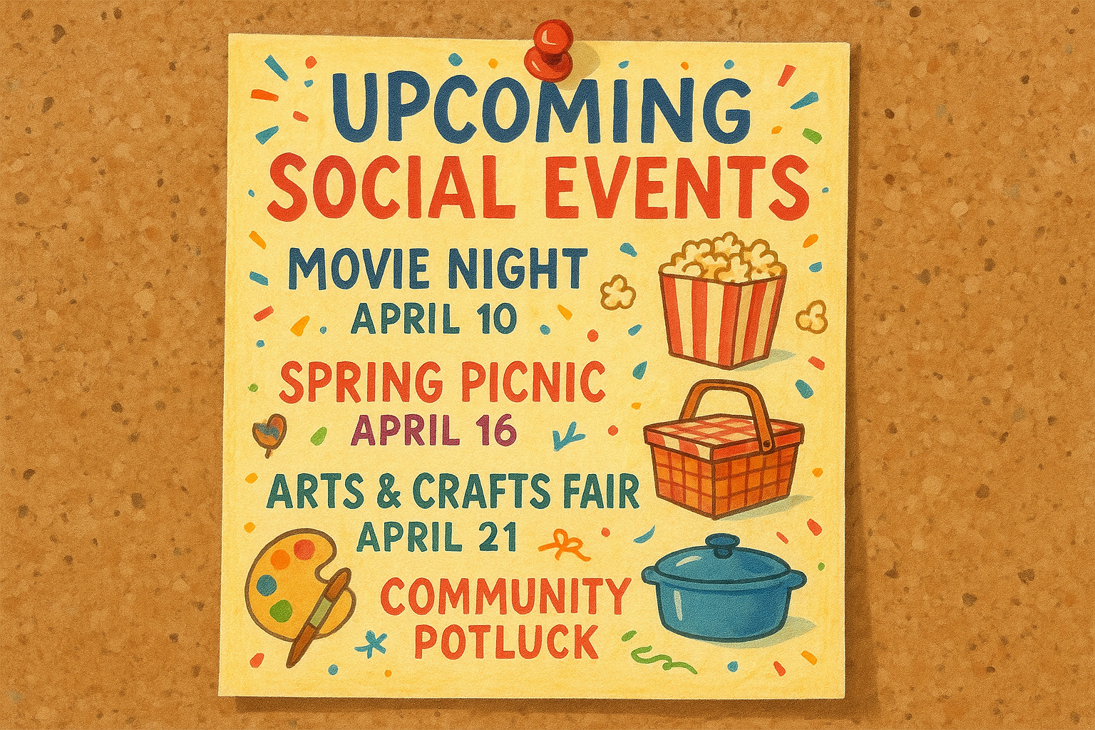 7 Keys to Success for Social Events in your Community