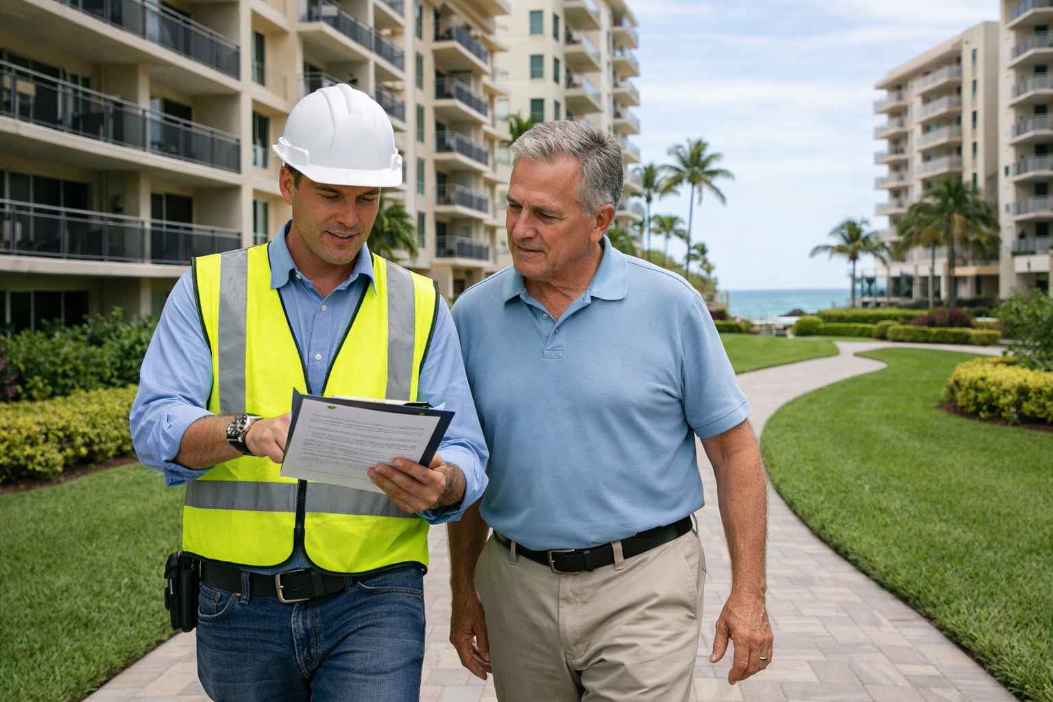 Walking the Site With a Florida Building Recertification Engineer: What ...